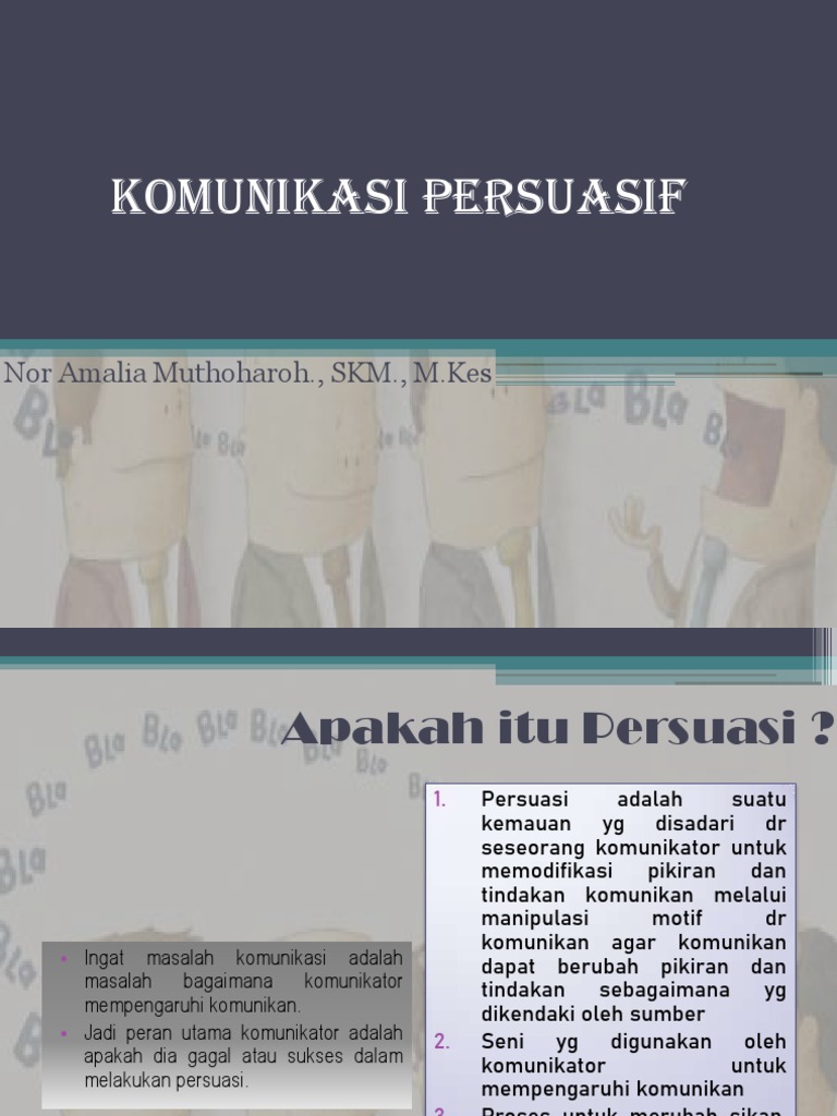 Komunikasi Persuasif | PDF