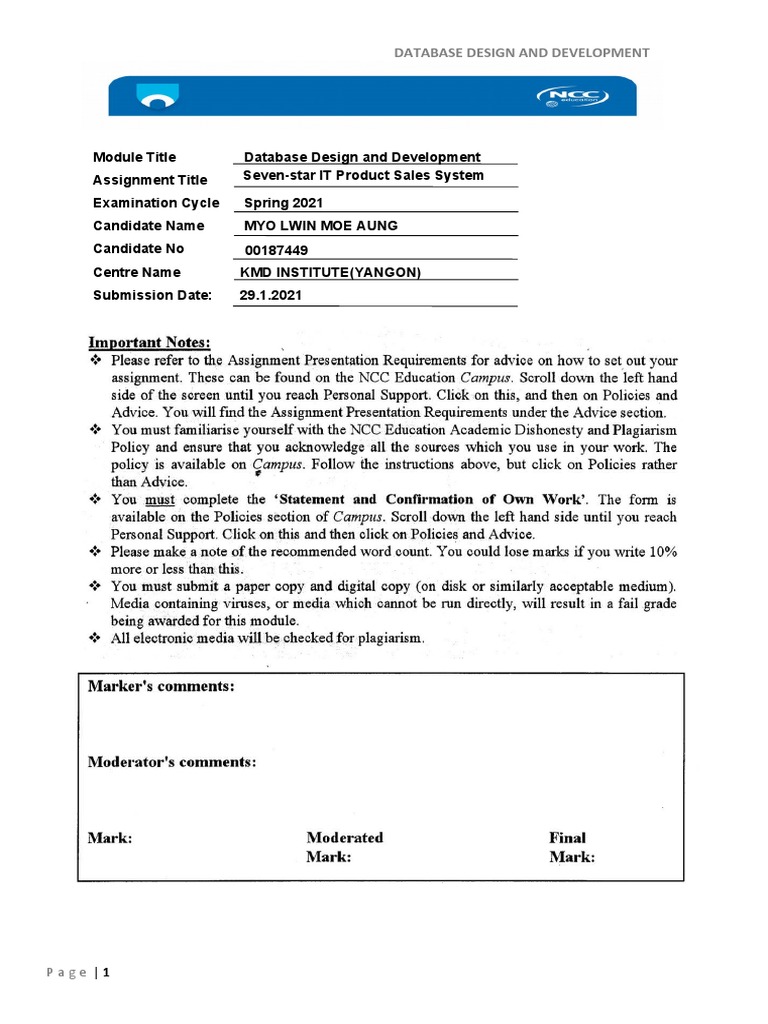 Database Design and Development | PDF | Databases | Replication (Computing)