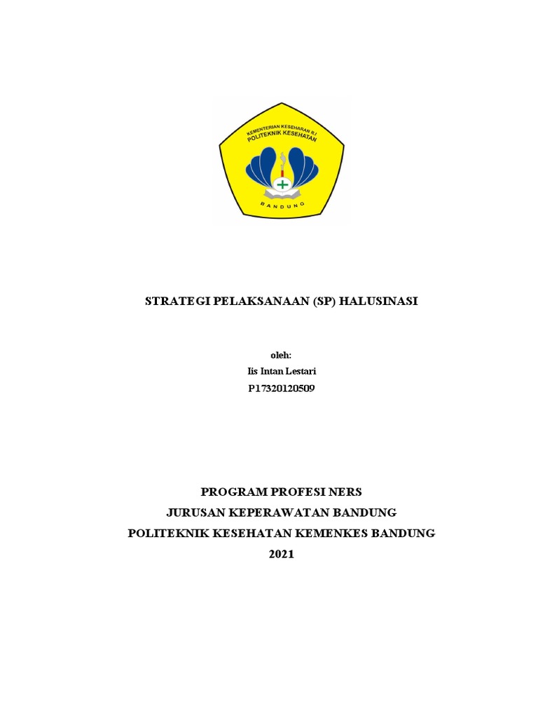 SPTK Halusinasi Iis | PDF