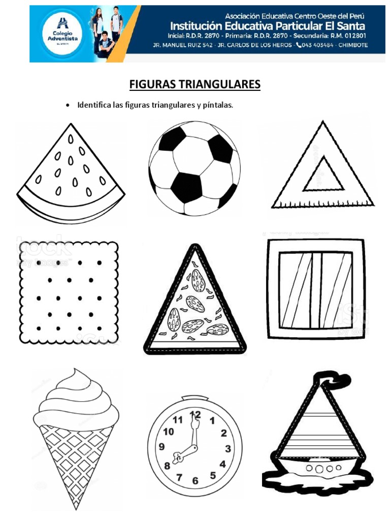 Introducción a las figuras triangulares: identificación y ...