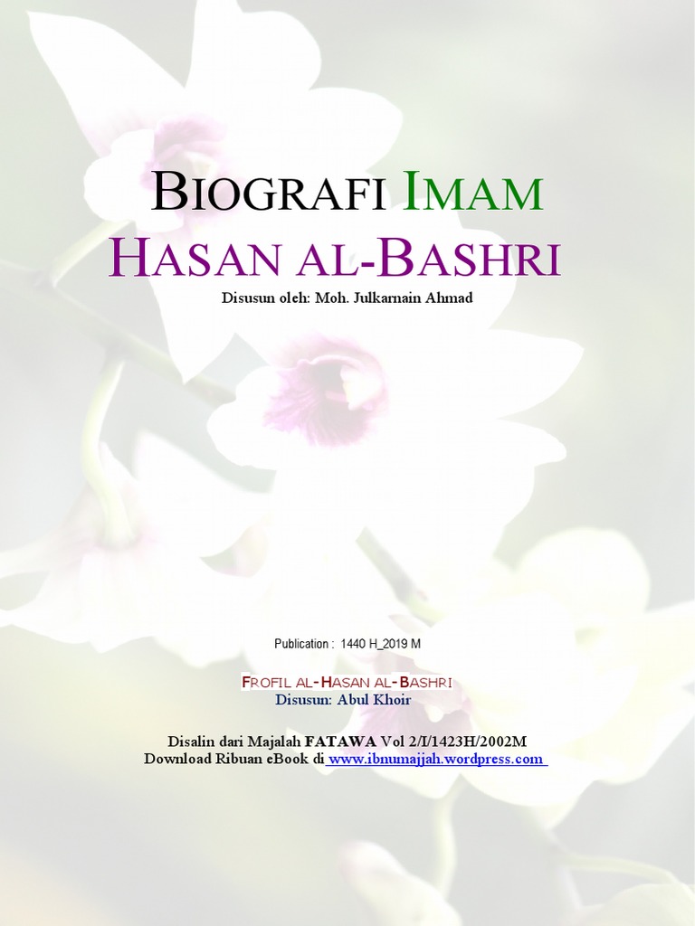 Biografi Imam Hasan Al-Bashri | PDF