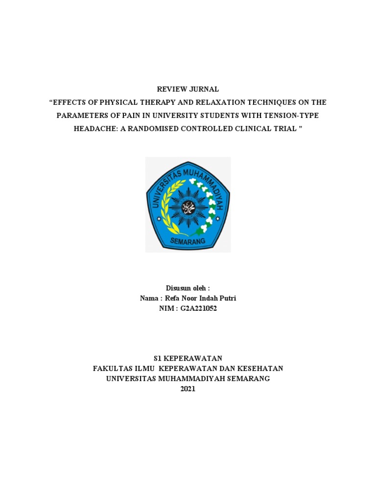 Refa Noor Indah Putri G2a221052 | PDF | Pengembangan Diri