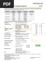 DIN 43760 RTD Tolerance Classes | PDF