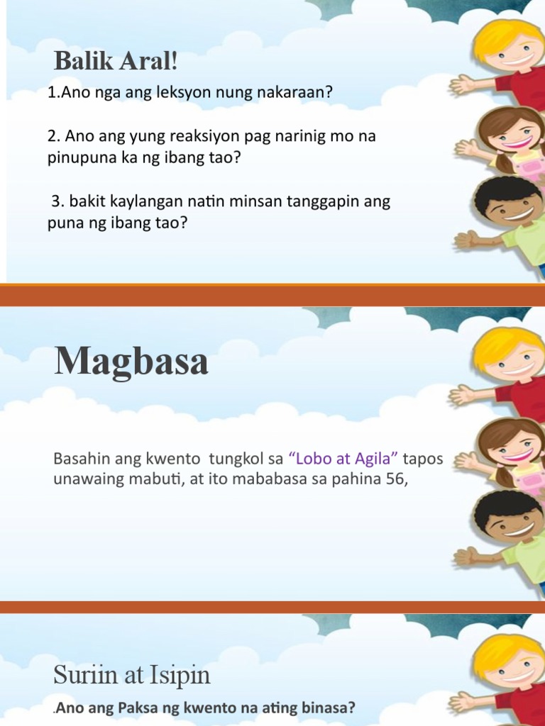 Gintong Gabay Sa Pakikipag-Ugnay (Aralin 6) Pakikipagkapwa - Tao | PDF