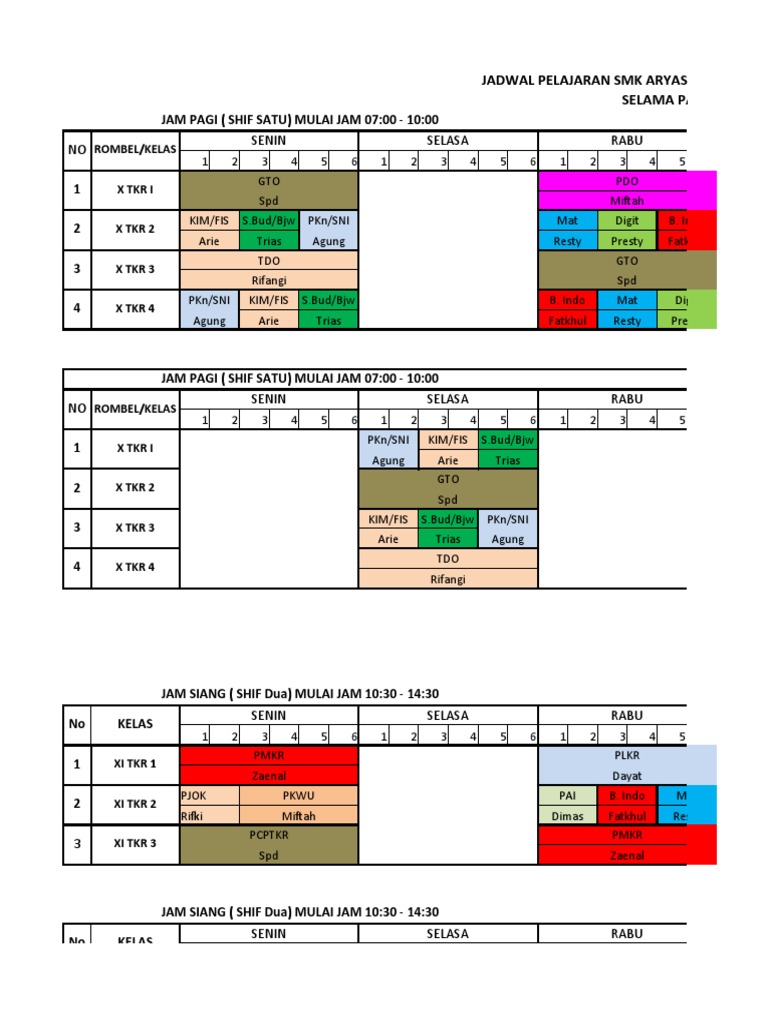 Jadwal New Normal Agustus 21 | PDF