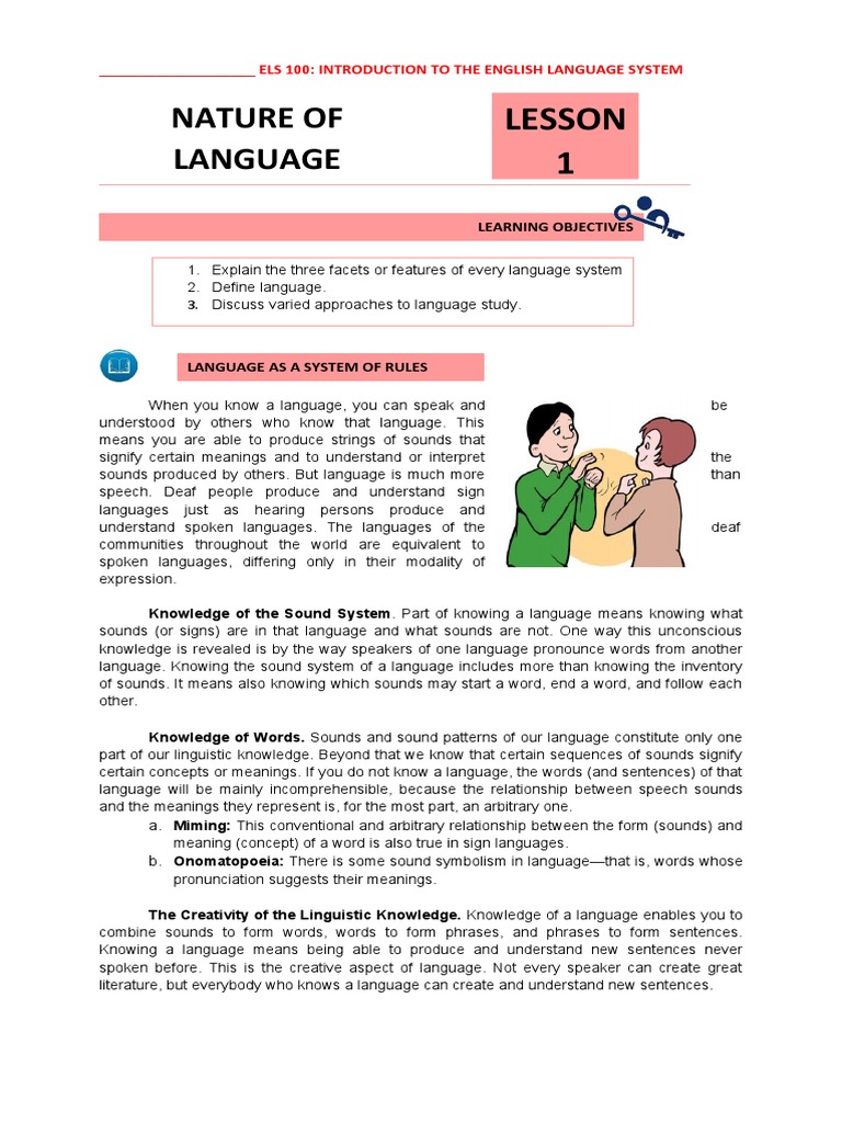 Introduction to English Language System | PDF | Grammar | Linguistics