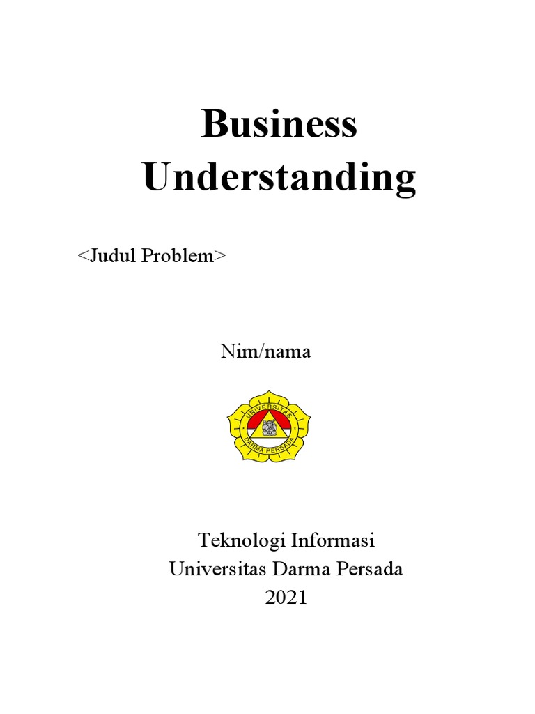 Business Understanding | PDF
