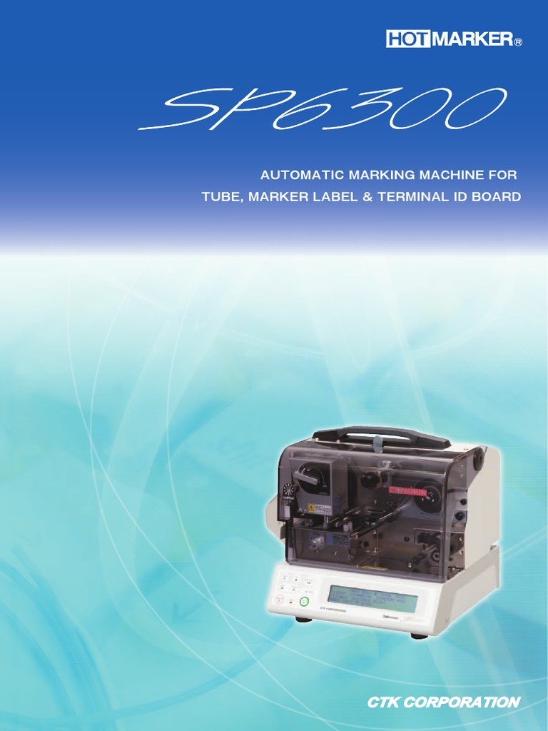 Automatic Marking Machine For Tube, Marker Label & Terminal Id Board ...