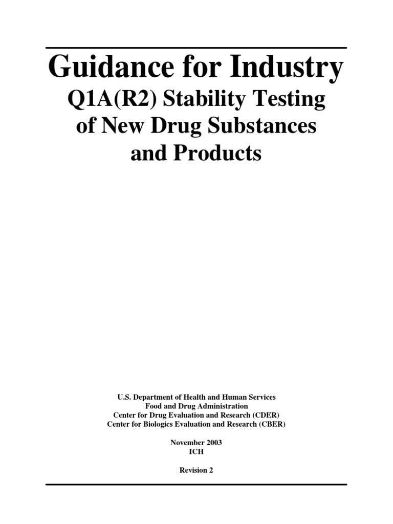 ICH Q1A(R2) Stability Testing Guidelines | PDF | Regression Analysis ...