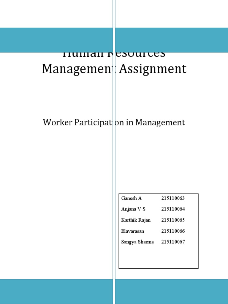 Human Resources Management Assignment | PDF | Employment | Business