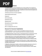 Consumer Rights Project Class 10 | PDF | Consumer Protection | Justice