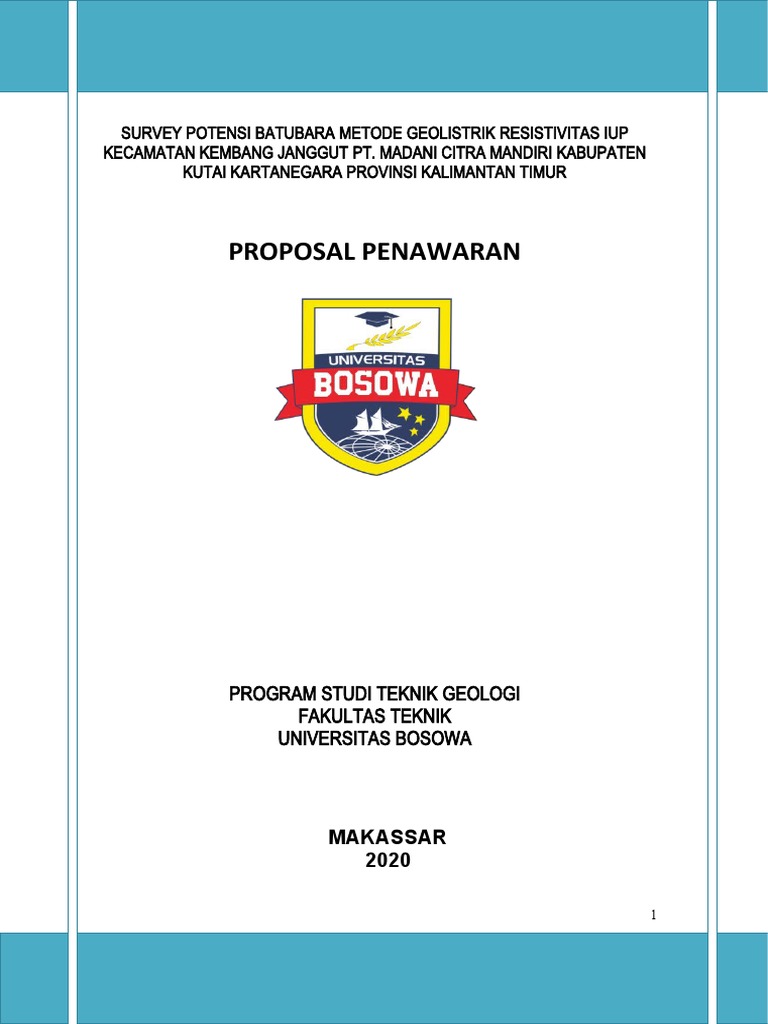 Proposal Penawaran Geolistrik PT - MCM | PDF | Sains & Matematika
