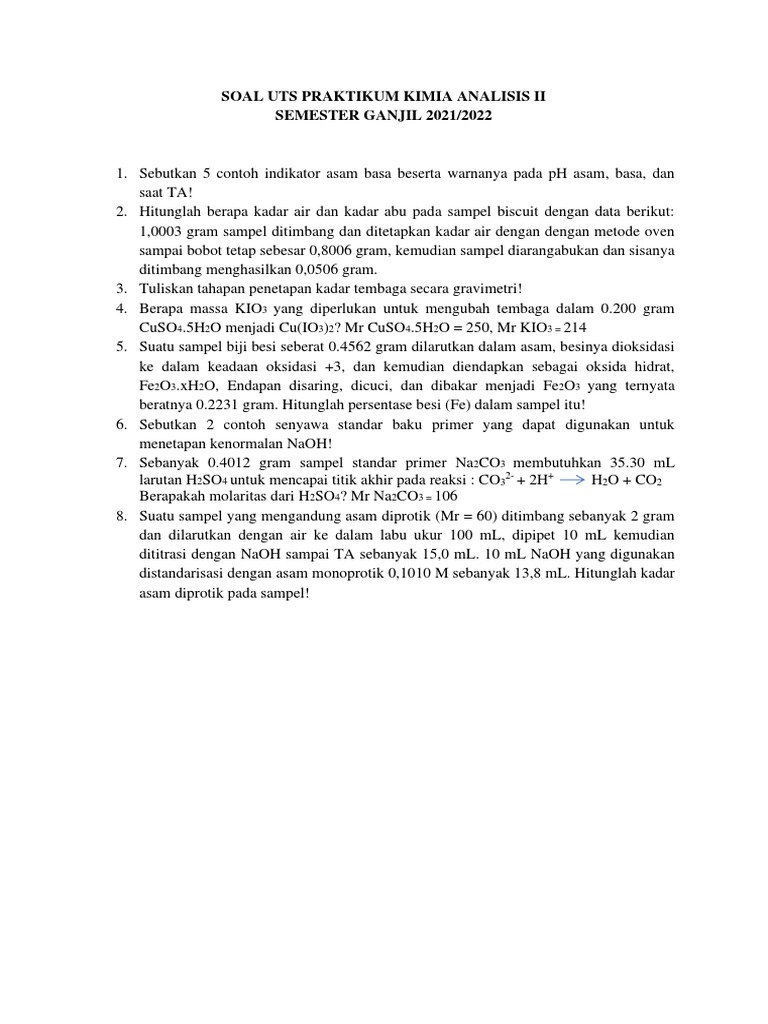 UTS Prak KA II | PDF | Sains & Matematika | Teknologi & Rekayasa