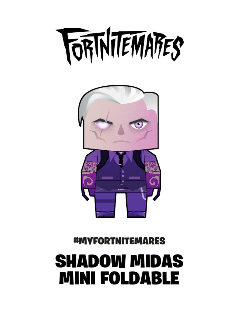 Easy Shadow Midas Paper Model Guide | PDF