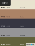 Pantone TPX | PDF
