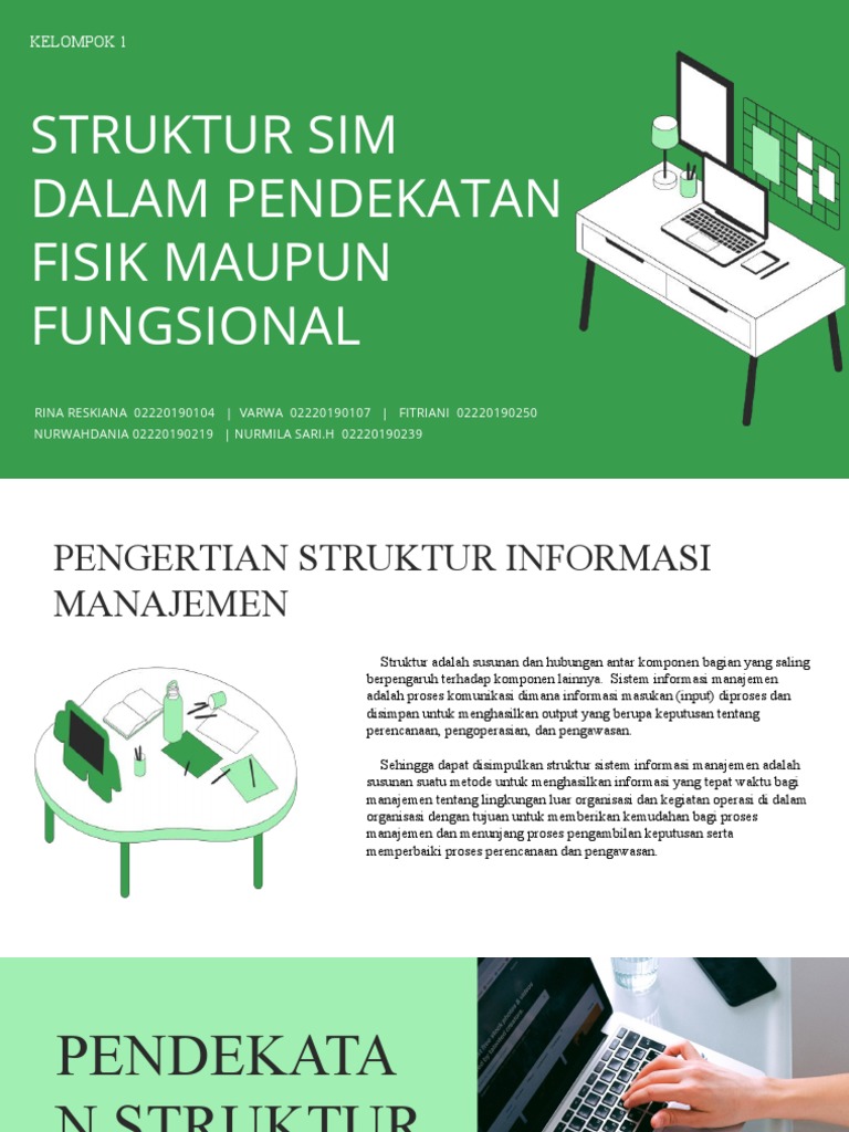 Struktur SIM Dalam Pendekatan Fisik Maupun Fungsional | PDF