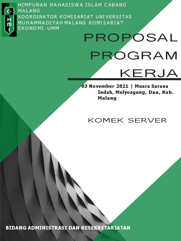 Proposal Proker Adminkes | PDF