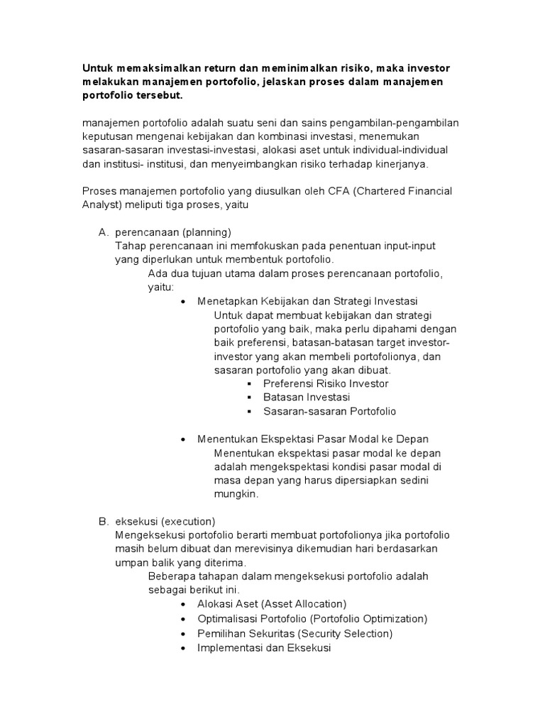 Soal Diskusi 8 | PDF | Pengelolaan Keuangan & Uang