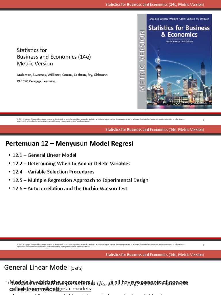 Menyusun Model Regresi 2021 | PDF | Statistics | Regression Analysis