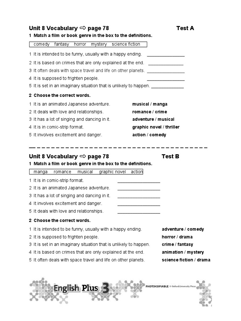 Unit 8 Vocabulary Test A: Often Deals With Space Travel and Life On ...