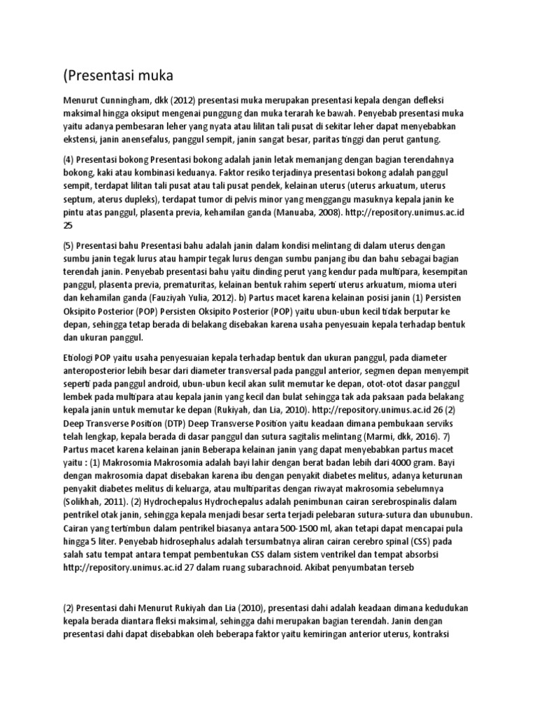 Presentasi Muka Tugas Bu Emi | PDF