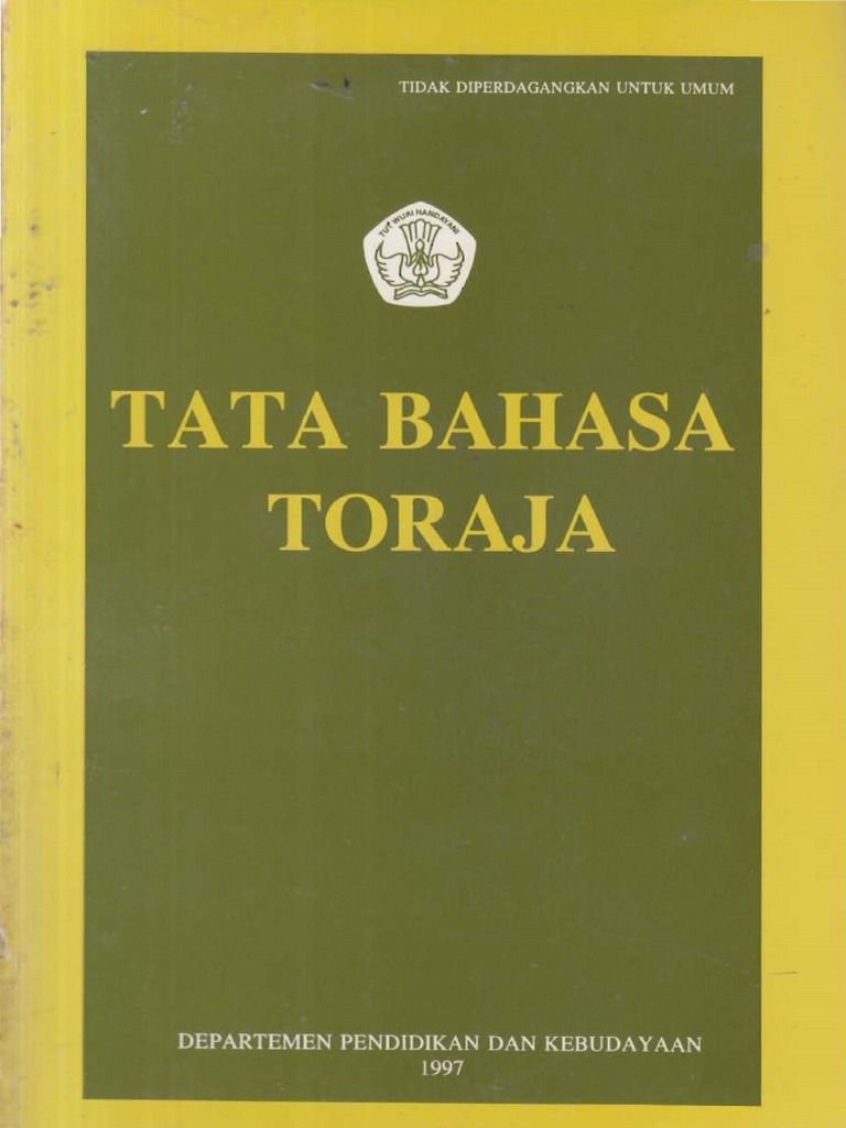 Tata Bahasa Toraja 1997 | PDF