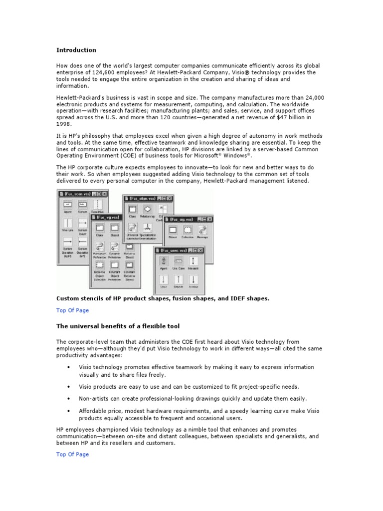 Custom Stencils of HP Product Shapes, Fusion Shapes, and IDEF Shapes ...
