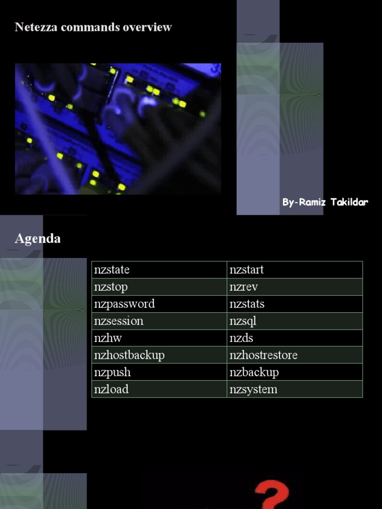 Netezza Commands Overview | PDF
