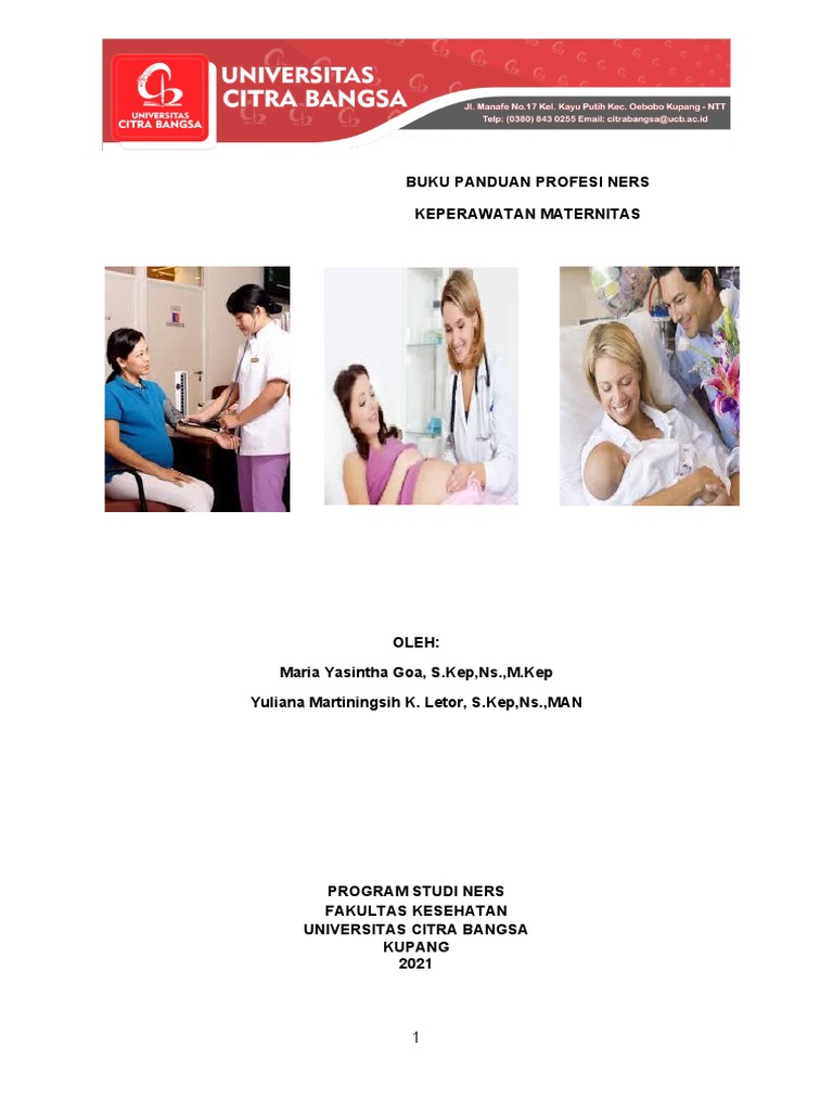 Buku Panduan Kep Maternitas 2021 | PDF