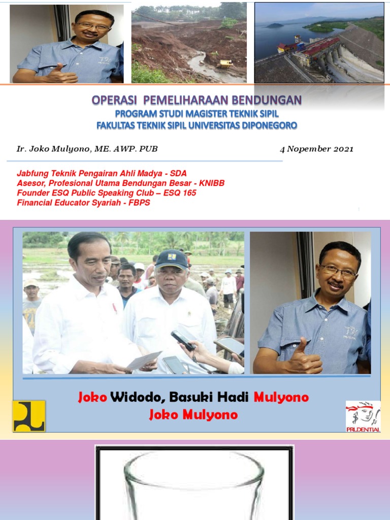 OP Bendungan Undip 4 Nop 2021 - Pak Joko Mulyono | PDF