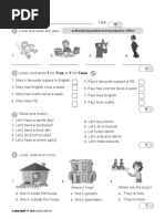 Playway 3 (Activity Book) | PDF