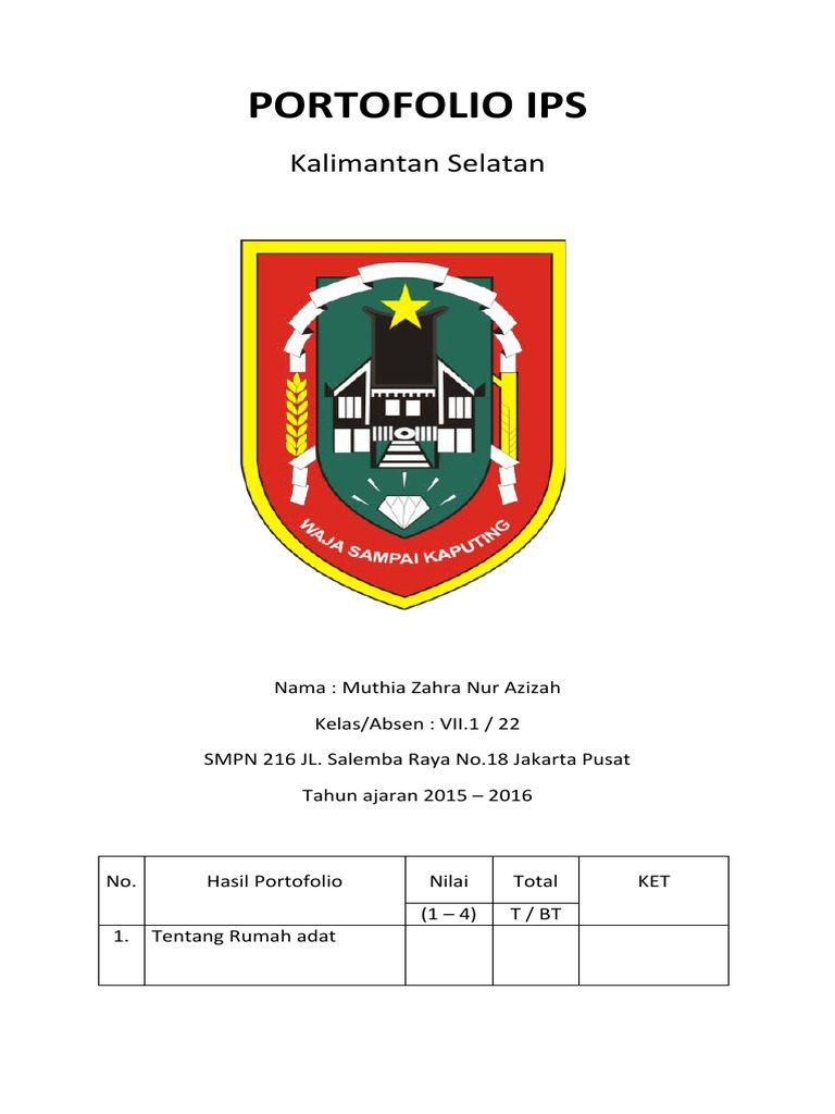 Portofolio Ips | PDF