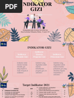 Indikator Kinerja Program Gizi 2020 - 2024 | PDF