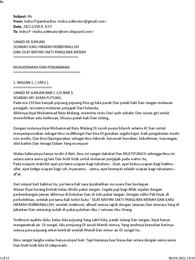 Sanad Keilmuan | PDF