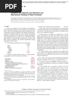 Astm A1034 A1034m 23 | PDF | Strength Of Materials | Structural Load