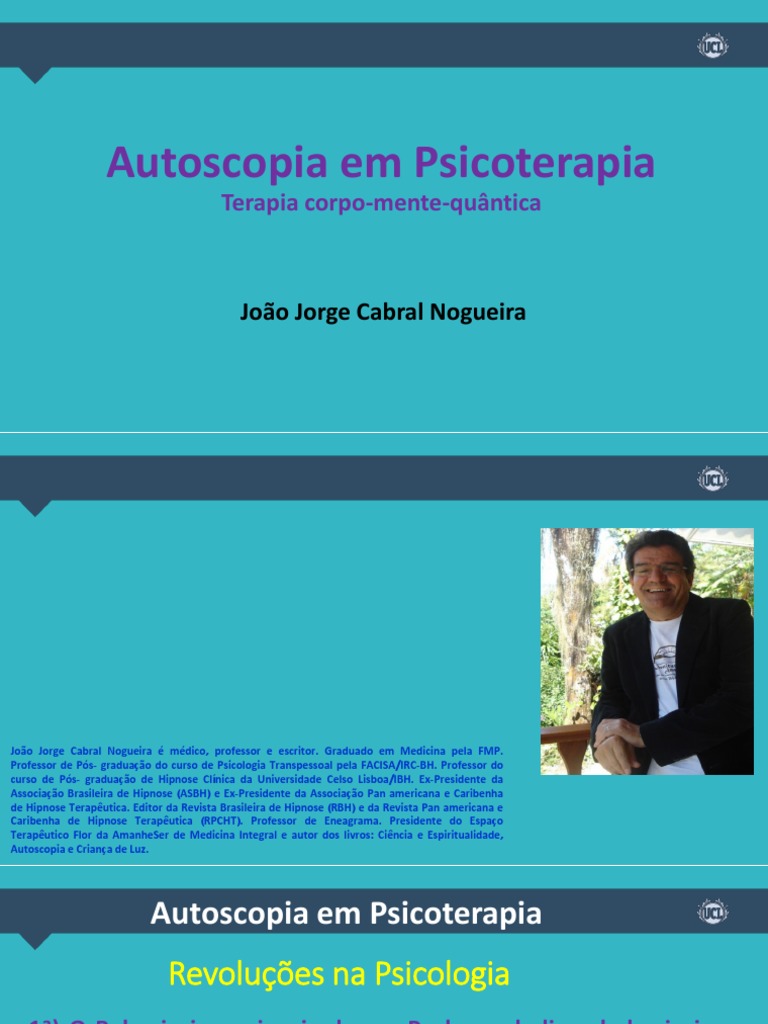 Autoscopia em Psicoterapia | PDF | Psicoterapia | Psicologia