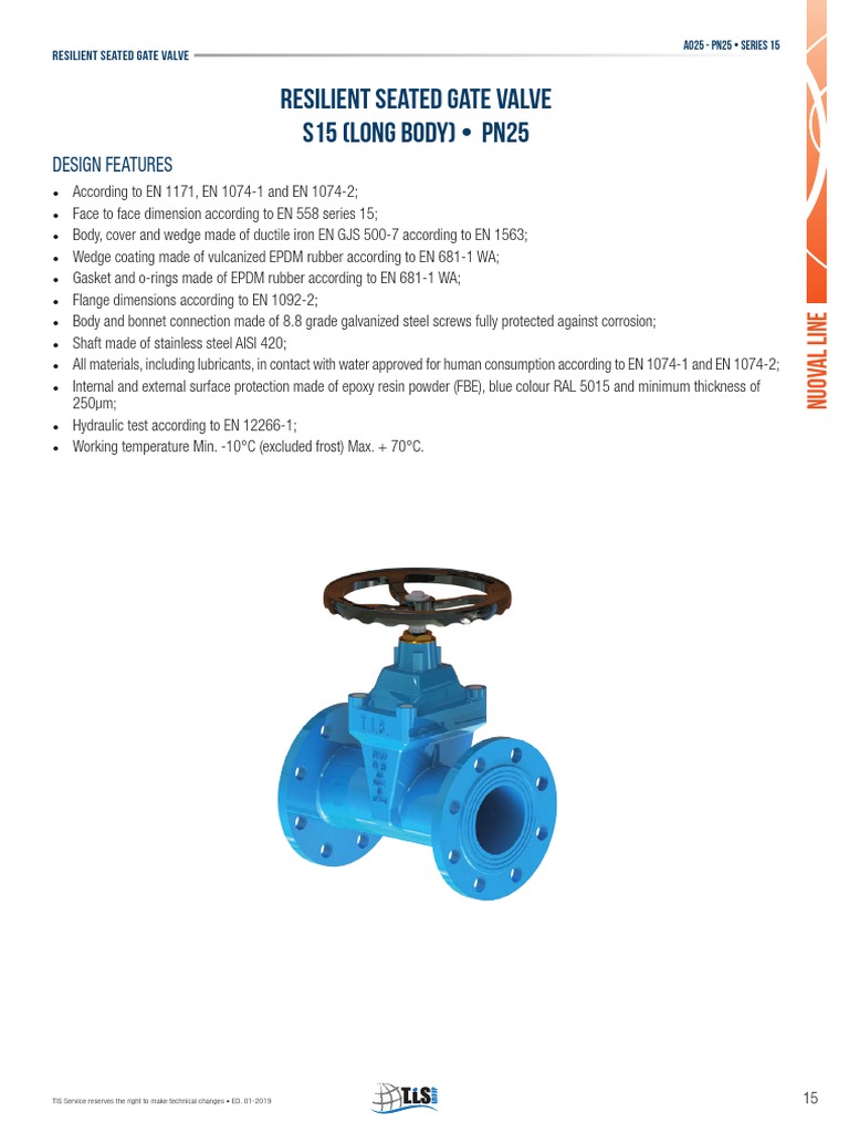 Gate Valves Data Sheet | PDF | Valve | Building Materials