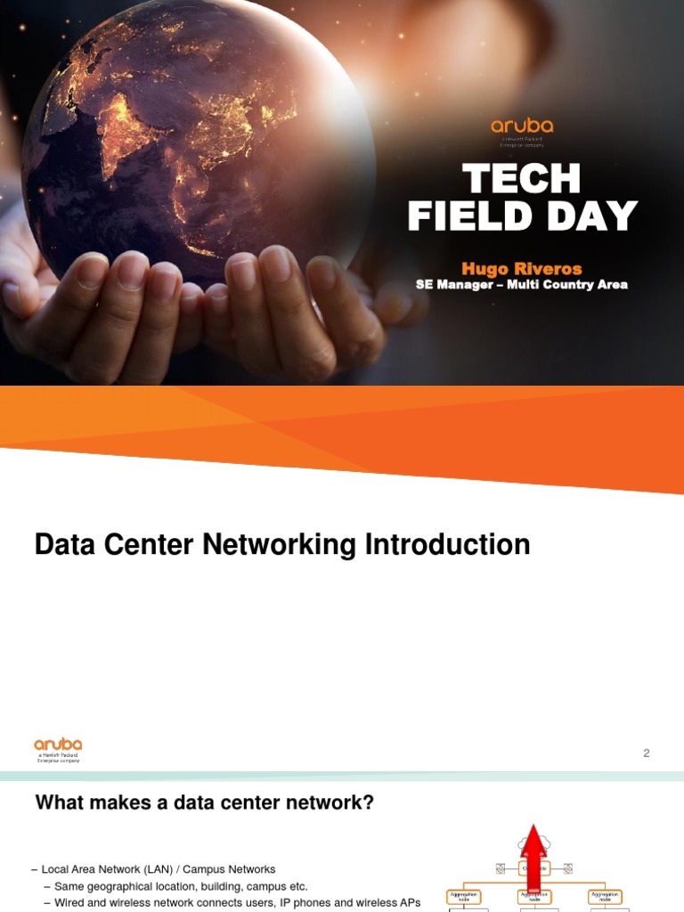 Tech Field Day: Hugo Riveros | PDF | Computer Network | Data Center