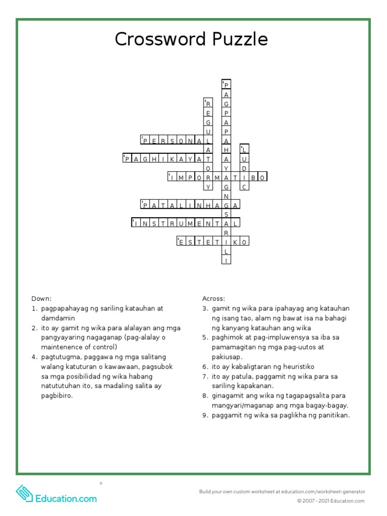 Worksheet Answerkey | PDF