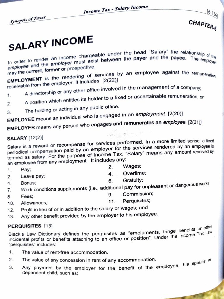 Computation Income From Salary | PDF | Salary | Employee Benefits