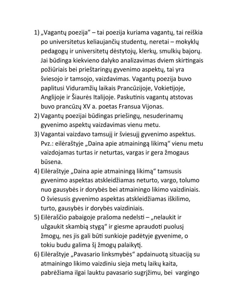 Teksto Suvokimo Uzduotis | PDF