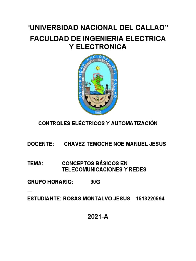 Conceptos Basicos de Telecomunicaciones y Redes | PDF | Red de computadoras | Modelo osi