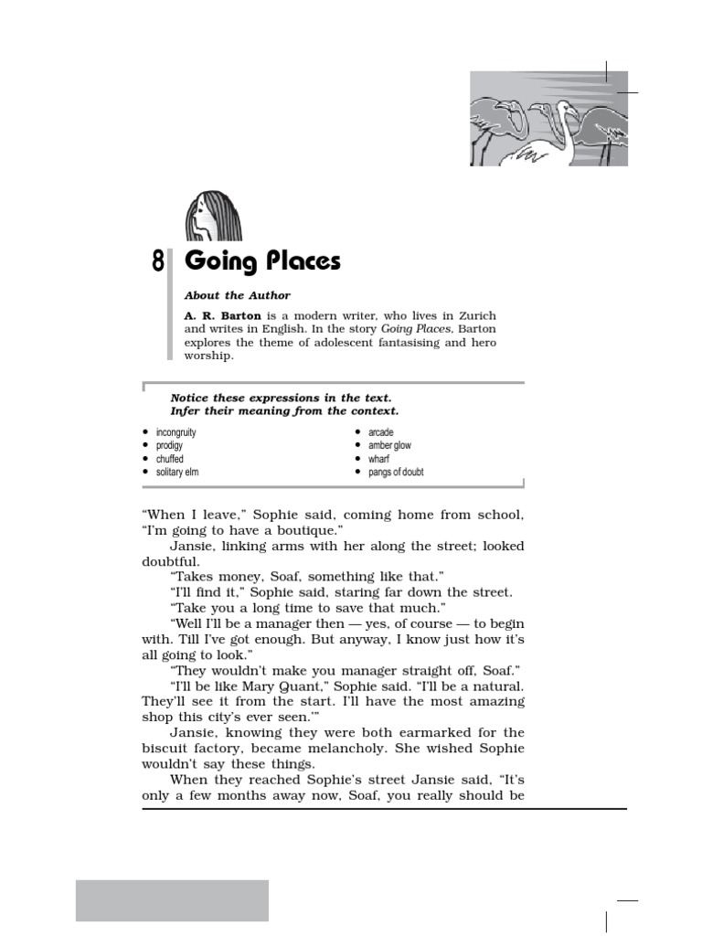 Going Places - A.R.Barton | Verb