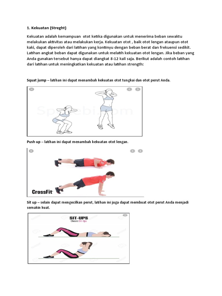 Latihan Daya Ledak Otot Tungkai | PDF