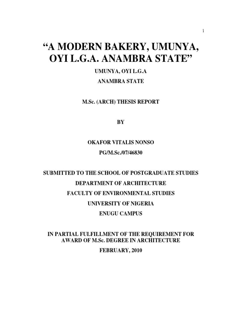 Thesis 2011 | PDF | Breads | Baking