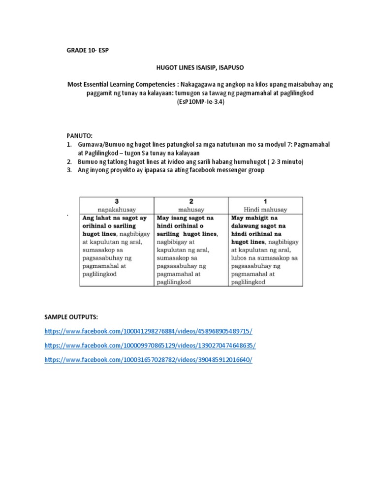 Best Performance Task | PDF