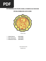 Makalah Pancasila Sebagai Dasar Pengembangan Ilmu | PDF | Karier & Perkembangan