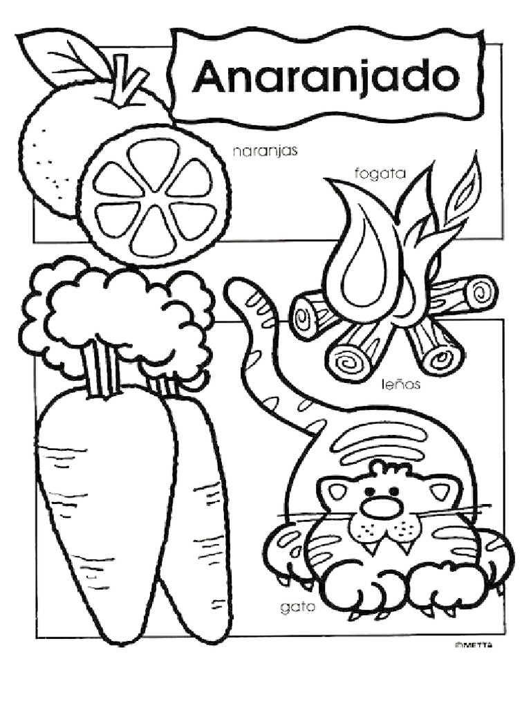 Cuadernillo Básico para Enseñar LOS COLORES A Los Niños | PDF