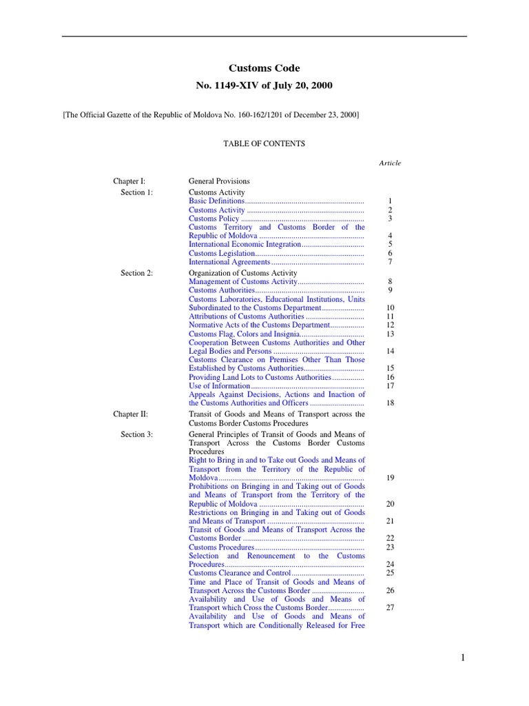 Custom Code | PDF | Customs | Warehouse