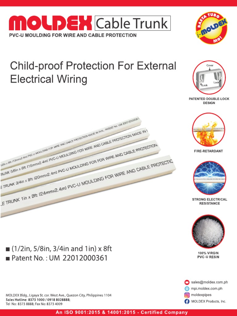 Moldex Cable Trunk | PDF